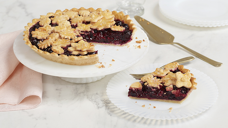 Tarte aux baies de style Bouquet de printemps | Tenderflake Canada